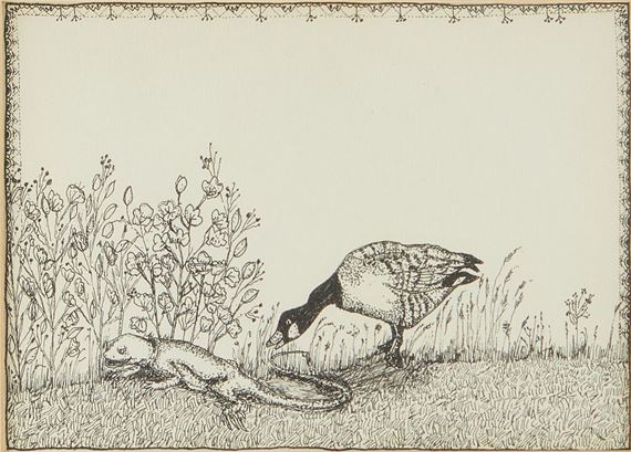 Gregory W. Bitz | The Witch and the Wolf (1975) | MutualArt