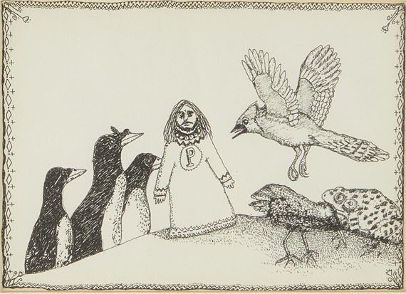 Gregory W. Bitz | The Witch and the Wolf (1975) | MutualArt