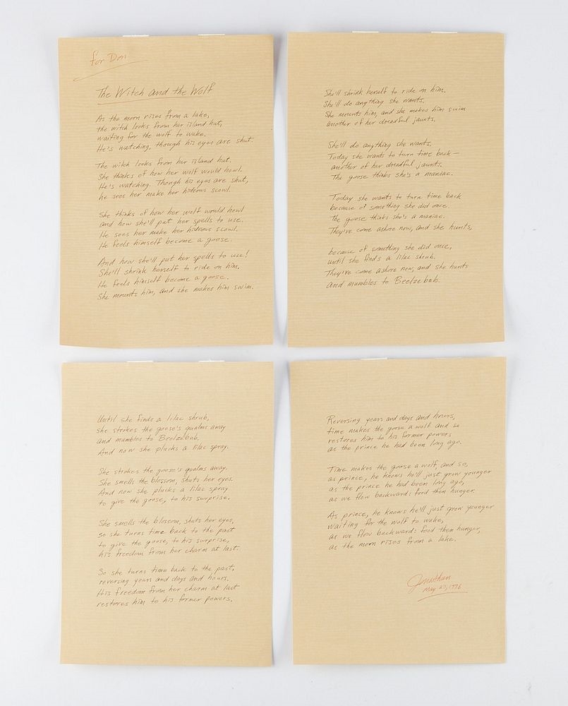 Gregory W. Bitz | The Witch and the Wolf (1975) | MutualArt