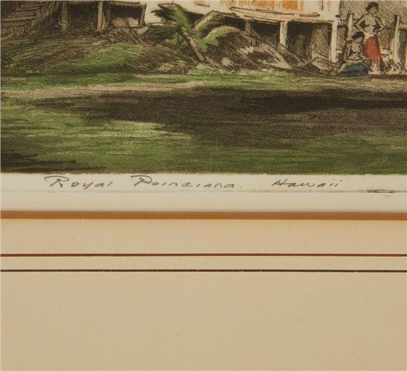 Leon Rene Pescheret | Royal Poinciana, Hawaii | MutualArt