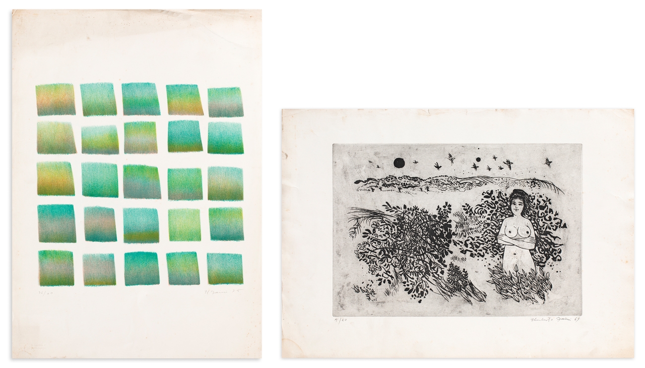 Umberto Faini | Untitled; Untitled | MutualArt