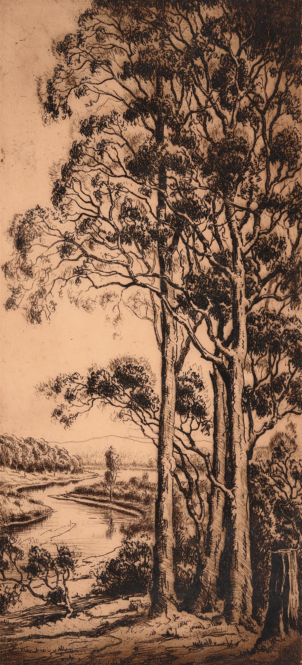 Leonard Beck | A Bend in the River (1933) | MutualArt