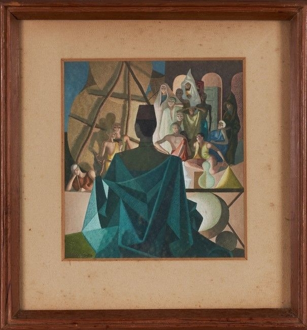 Jacques Azema | Le Bateleur (1950) | MutualArt