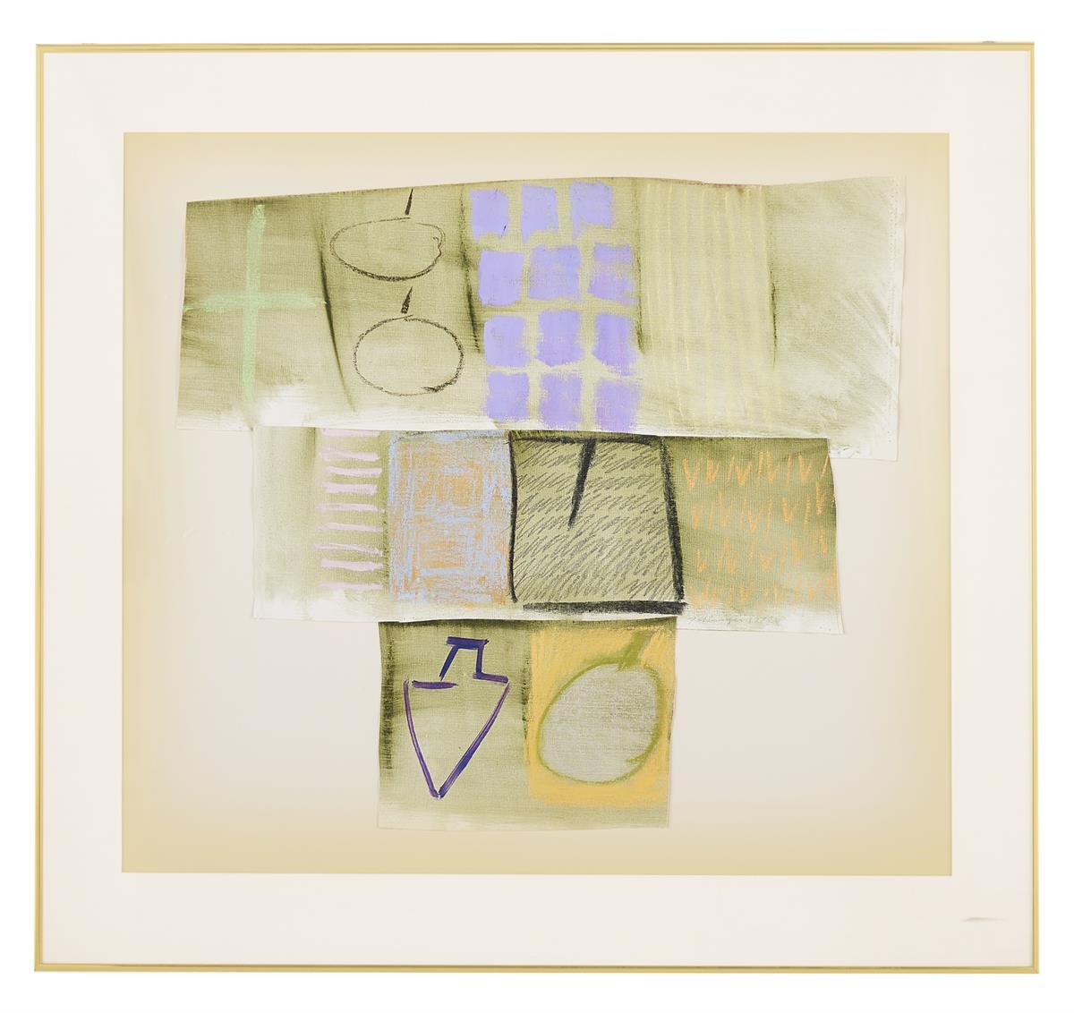 Ida Rittenberg Kohlmeyer | Cluster Drawing #16 (1976) | MutualArt