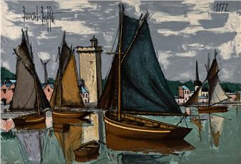 Bernard Buffet | LES SABLES D'OLONNE | MutualArt