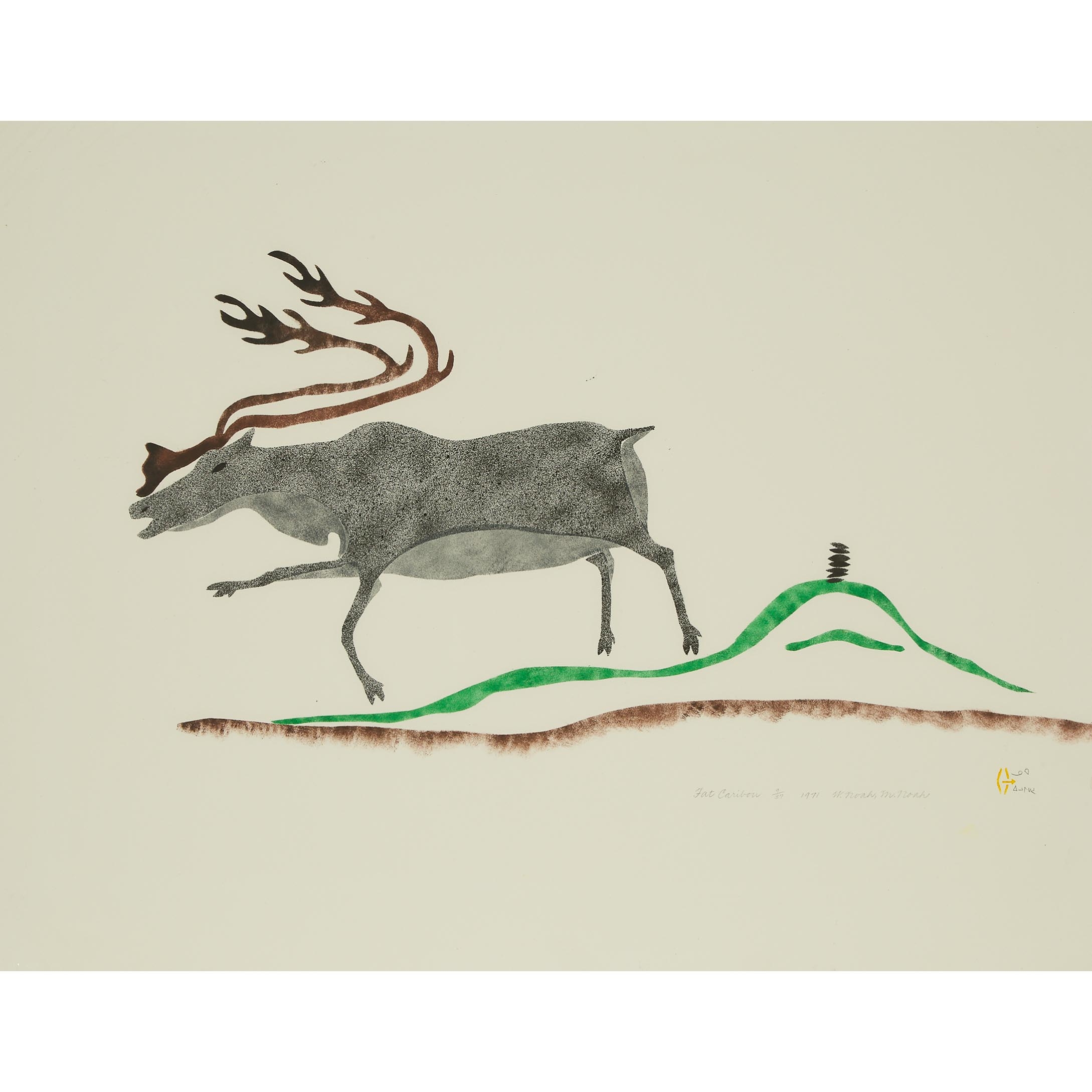 William Noah | FAT CARIBOU (1971) | MutualArt