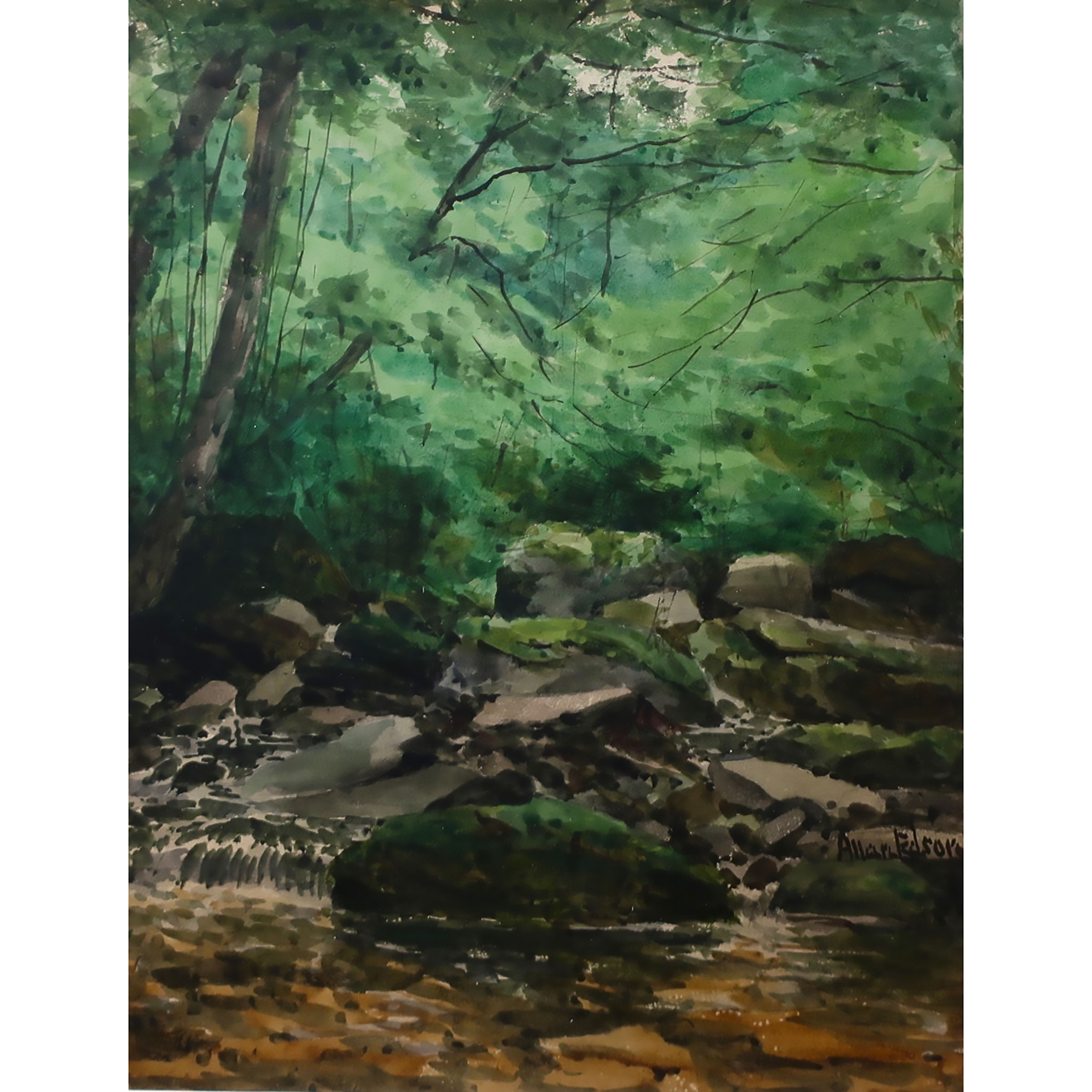 Aaron A. Edson | RIVER | MutualArt