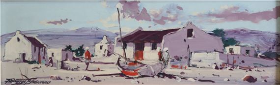 Francois Badenhorst | Cape Fishing Village | MutualArt