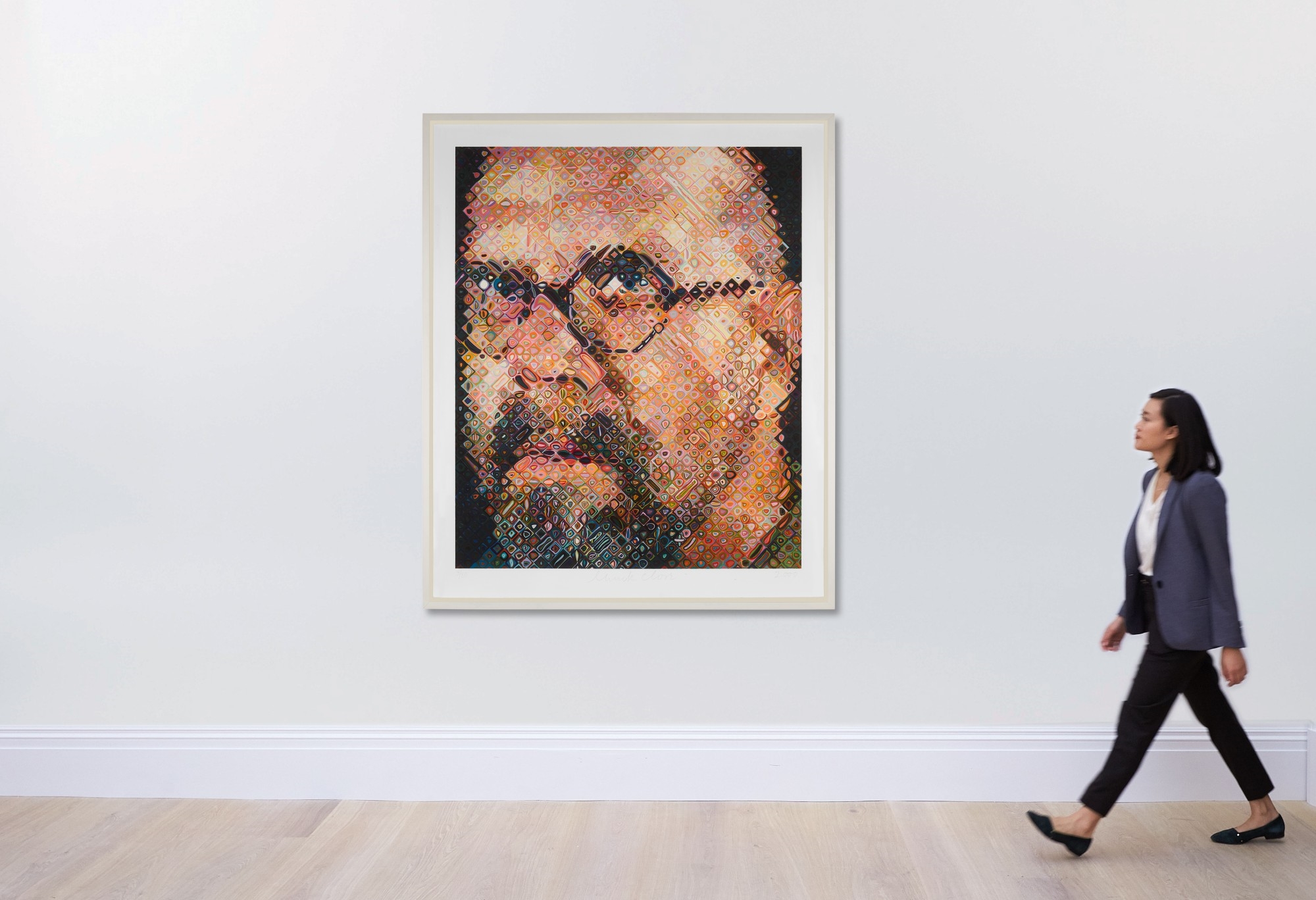 Chuck Close | Self-Portrait (2000) | MutualArt