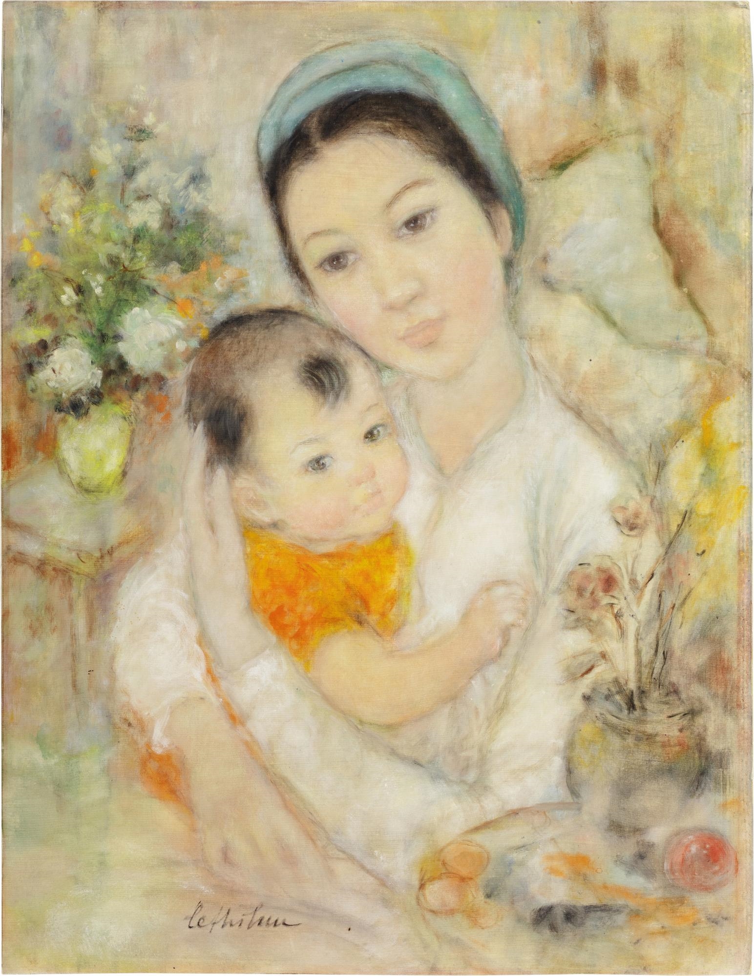 Le Thi Luu | Mère et enfant | MutualArt
