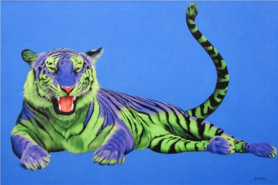 Helmut Koller | Tiger | MutualArt