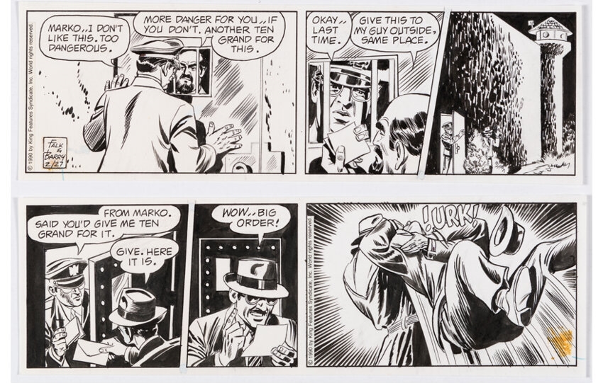 Barry Sy | The Phantom Consecutive Daily Comic Strips (1990) | MutualArt
