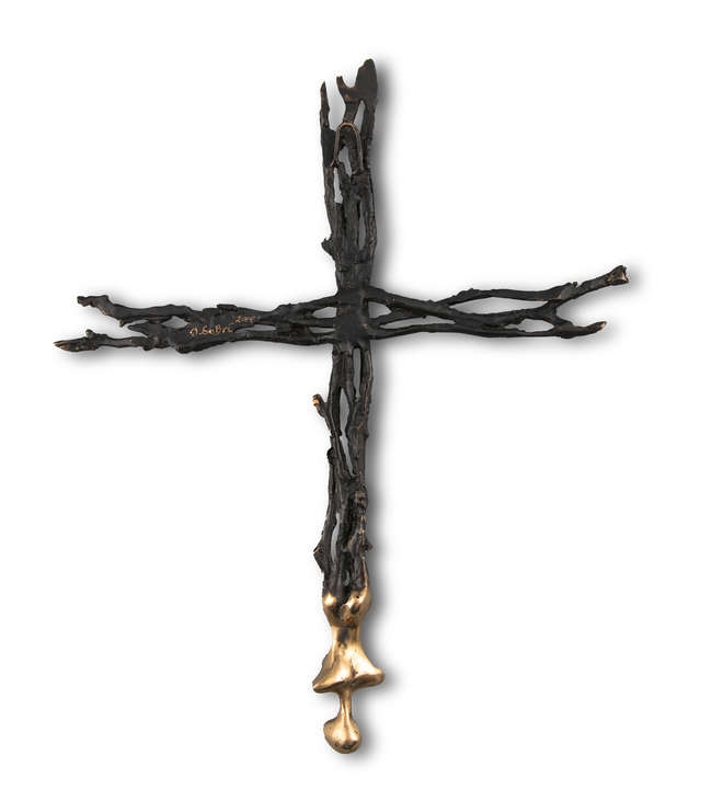 Orla de Brí | Orla de Bri (b.1965)Cross BearerBronze (2018) | MutualArt