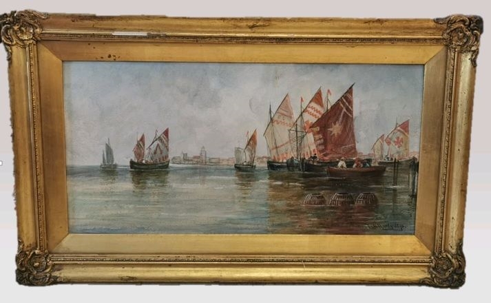 Thomas Bush Hardy | View of the lagoon of Venice | MutualArt