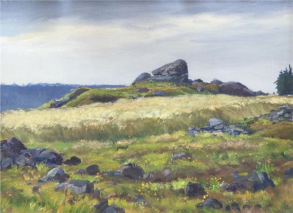 Josef Jambor | Krajina z Českomoravské vysočiny (1958) | MutualArt