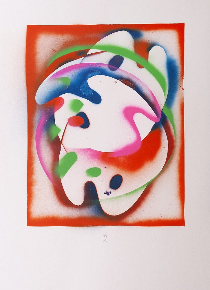 Petr Pisarik | Sprayogramm V (2021) | MutualArt