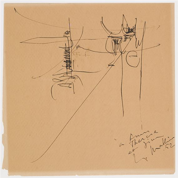 Georges Mathieu | Untitled (1962) | MutualArt