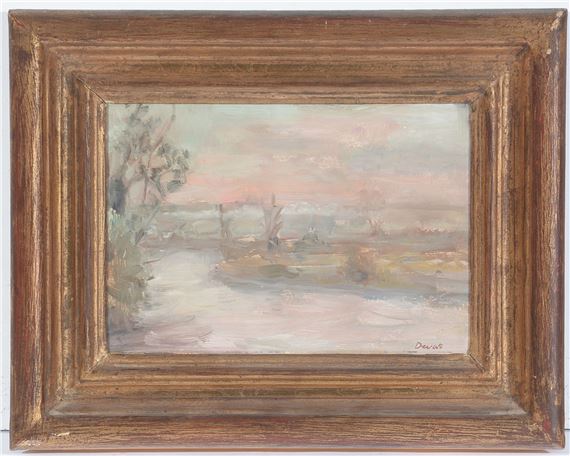 Anthony Devas | Golden Hour Impressionistic Landscape | MutualArt