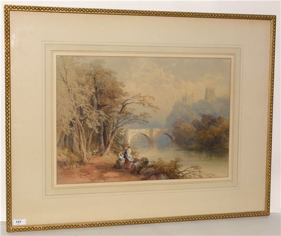 John Brandon Smith | View of Durham from the Prospect of the River ...