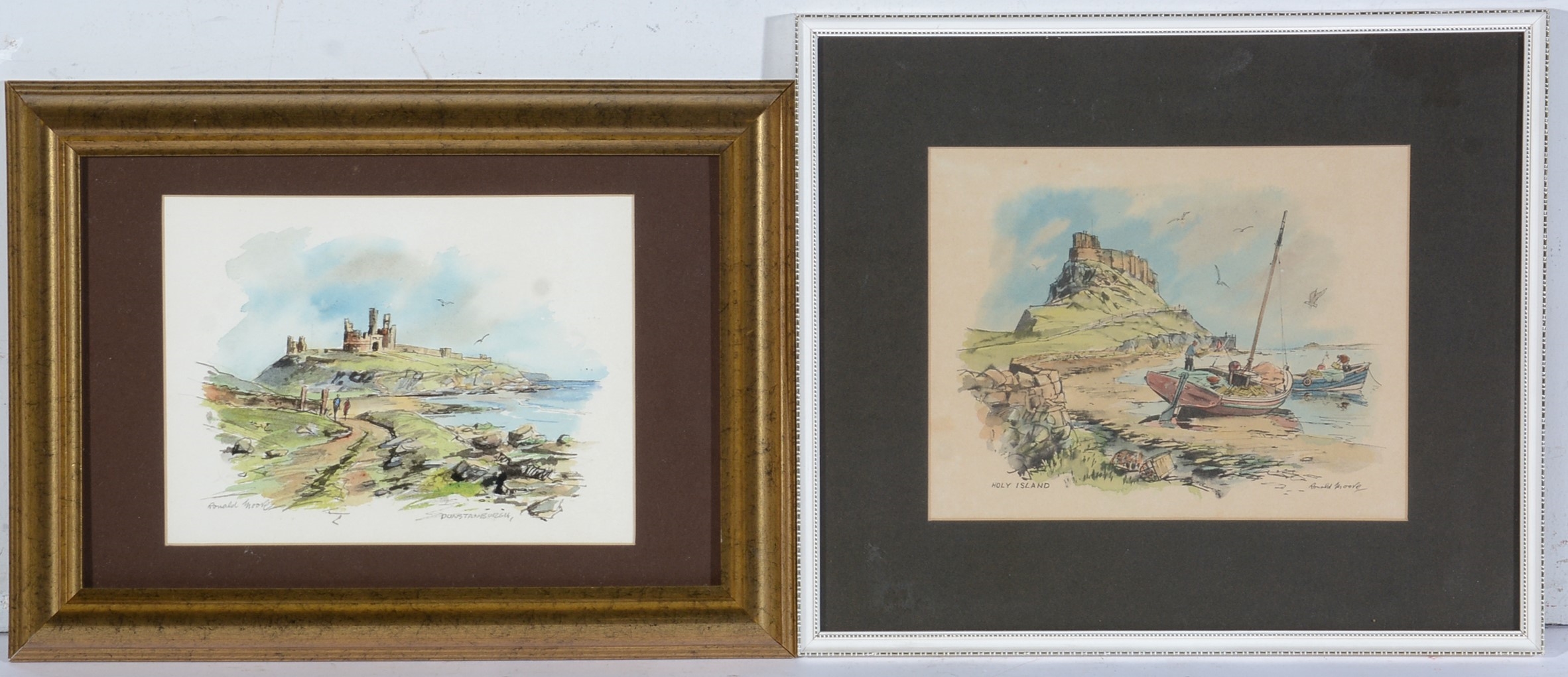 Ronald Moore | Dunstanburgh and Holy Island | MutualArt