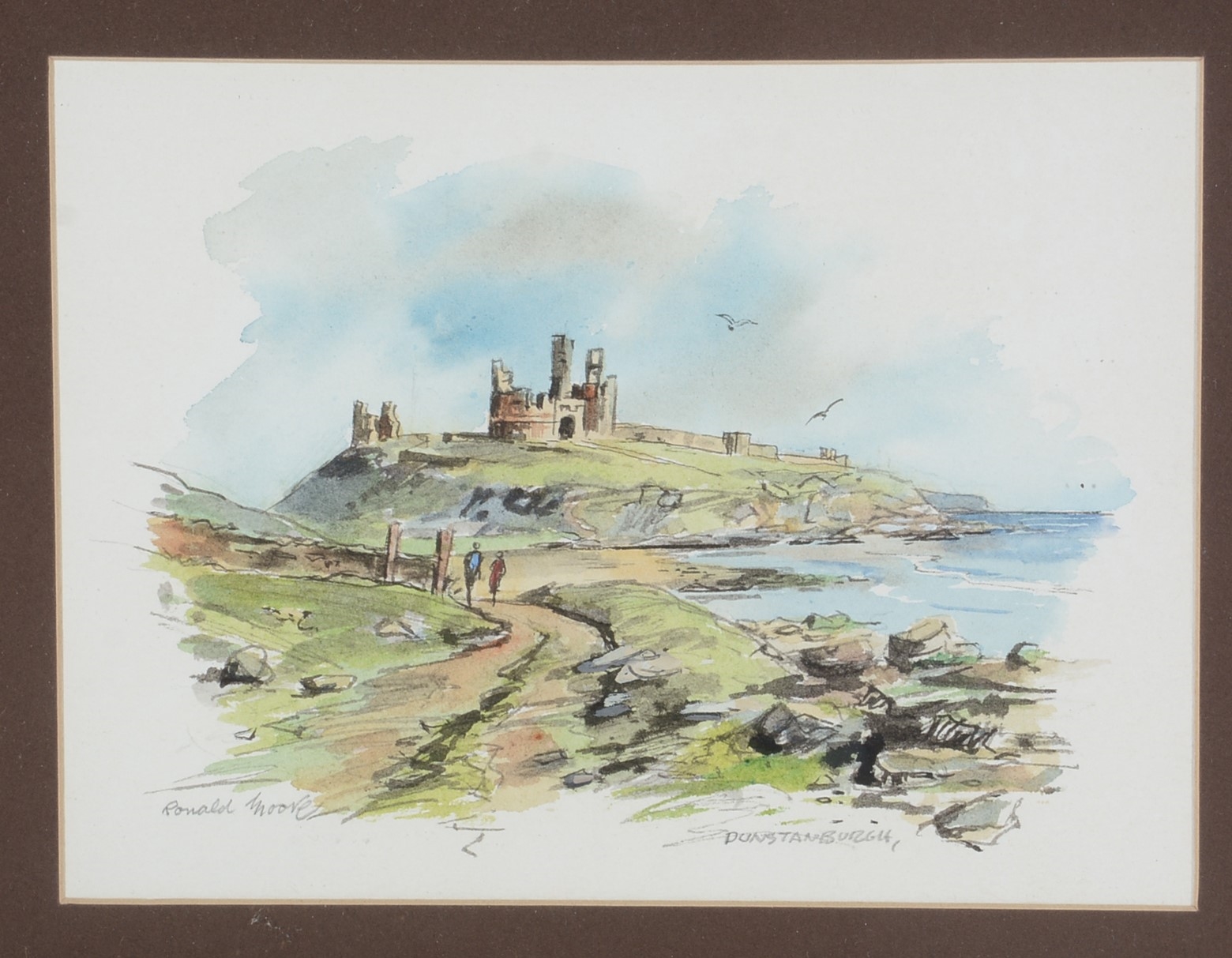 Ronald Moore | Dunstanburgh and Holy Island | MutualArt