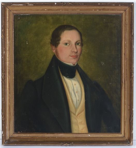 British School, 18th Century | Portrait of a Regency Gentleman Wearing ...