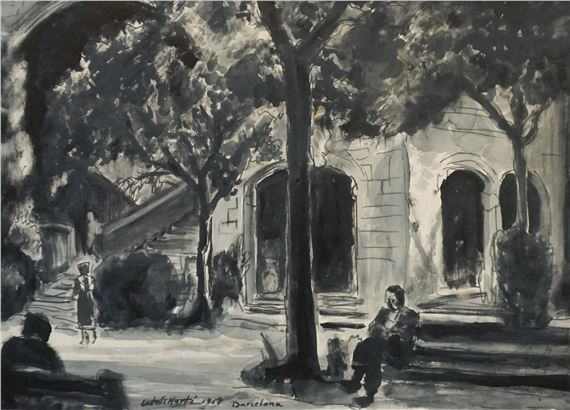 Juan Castells Martí | Hospital of Santa Cruz (1958) | MutualArt