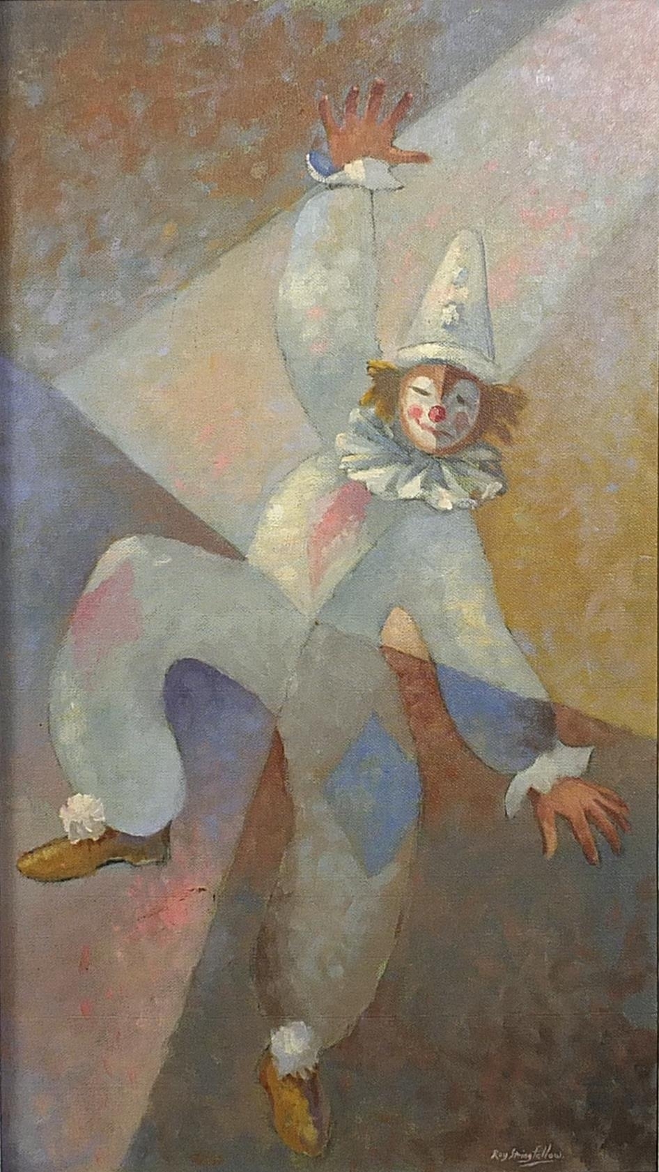 Roy Stringfellow | Portrait of a clown | MutualArt