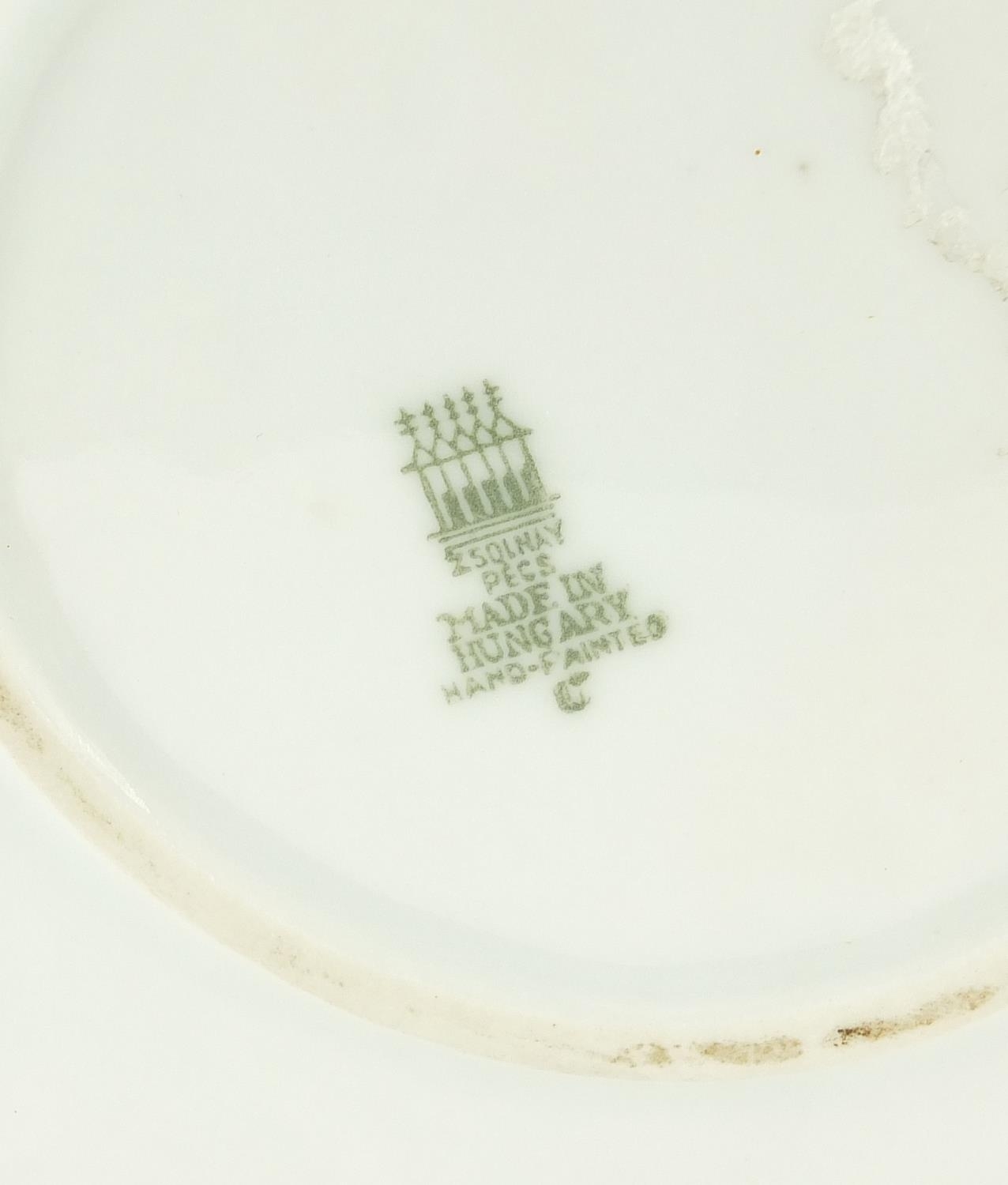 Zsolnay Ceramic Factory | Large Hungarian porcelain model of two brown ...