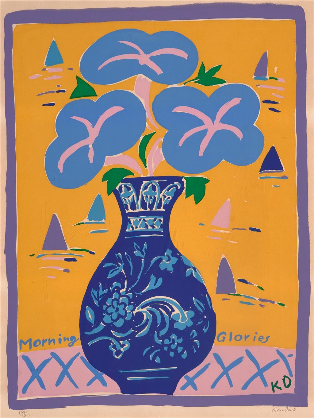 Ken Done | Frangipani | MutualArt