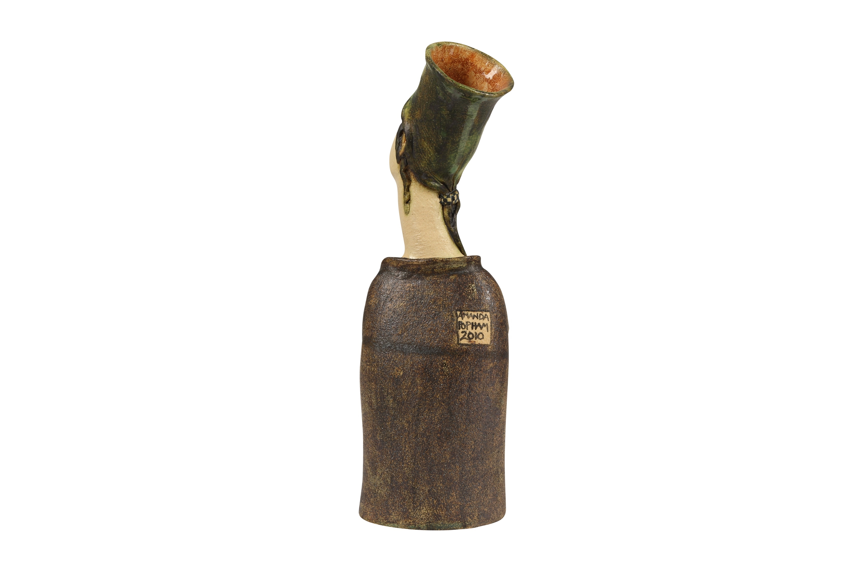Amanda Popham | A studio pottery vessel in the form of a woman | MutualArt