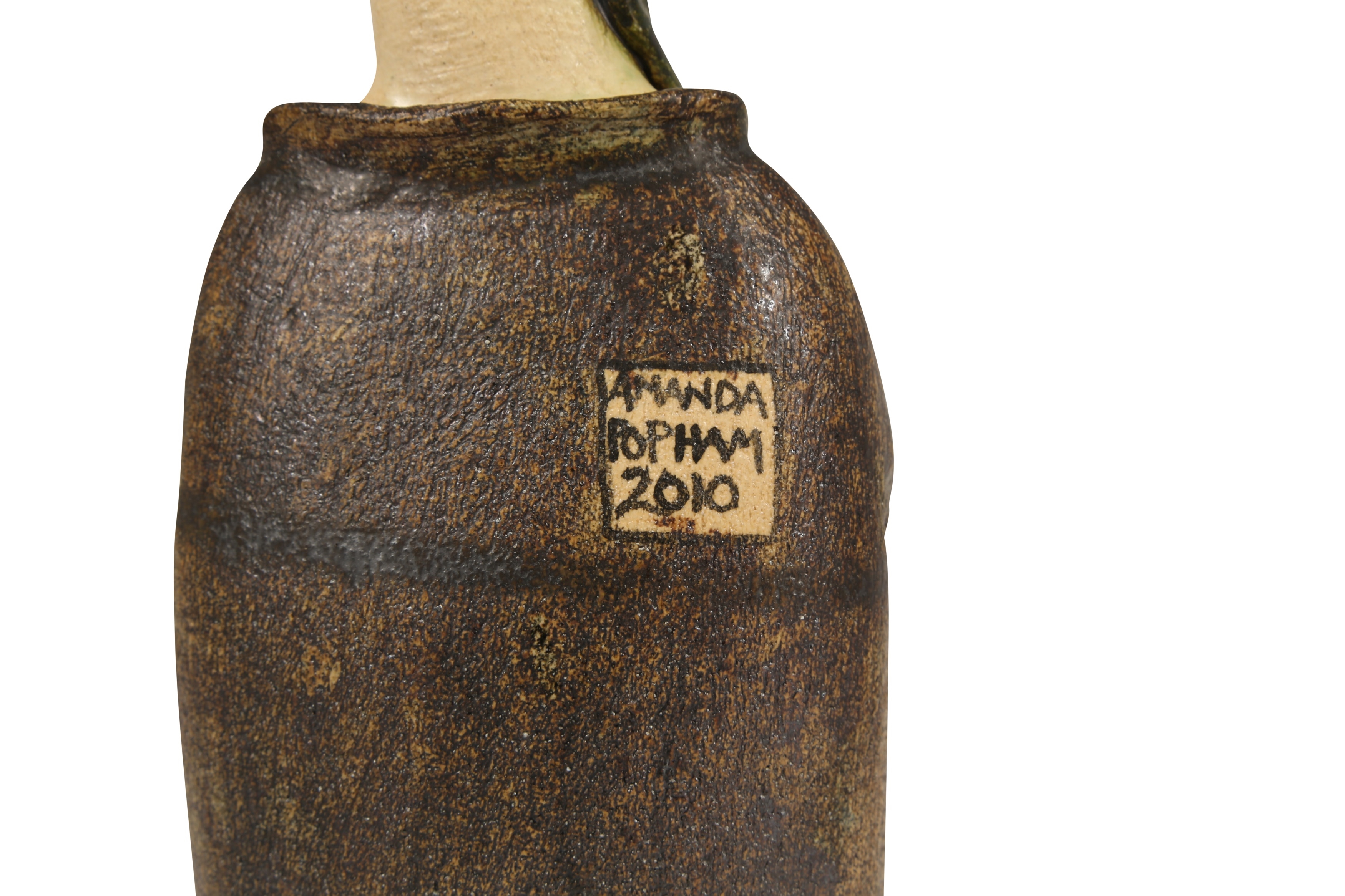 Amanda Popham | A studio pottery vessel in the form of a woman | MutualArt