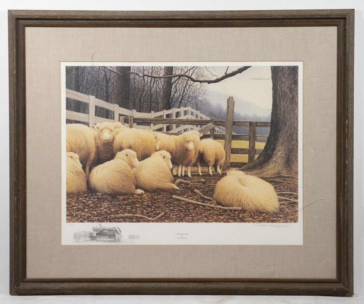 Peter Keating | Corner Flock | MutualArt