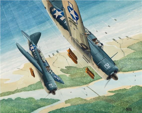 Alfred Owles | Brewster Buccaneer Navy | MutualArt