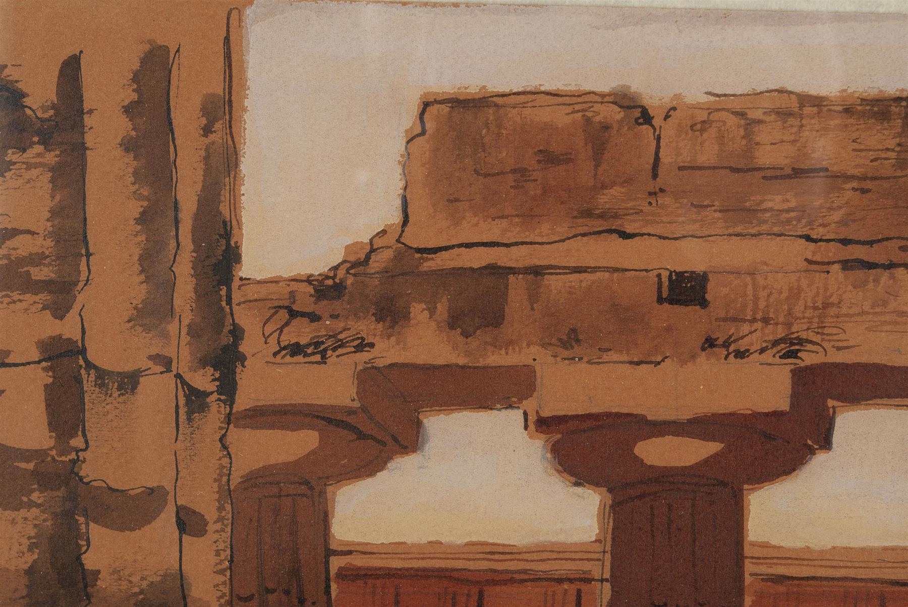 Frederic James | Columns at Paestum | MutualArt