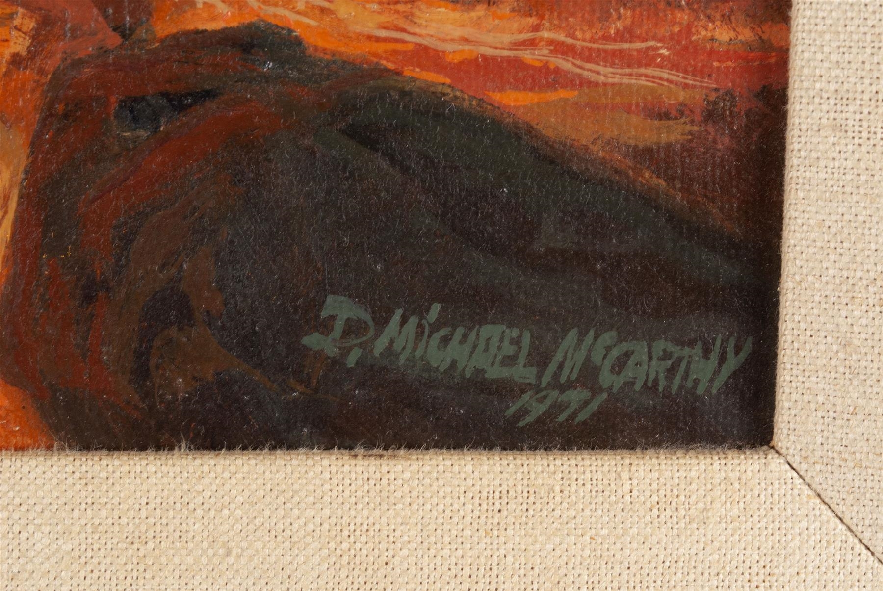 D. Michael McCarthy | Southwestern desert landscape (Grand Canyon) with ...