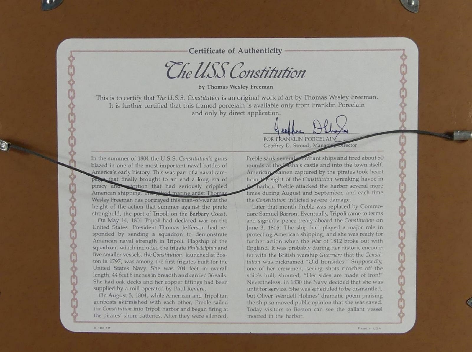 Thomas Wesley Freeman | The Empress of China | MutualArt