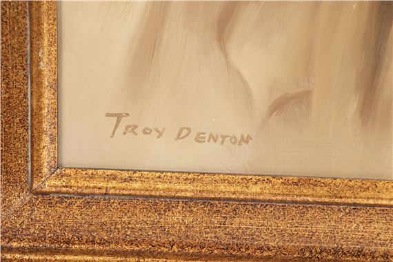 Troy Denton | PORTRAIT OF A NATIVE AMERICAN CHIEF | MutualArt