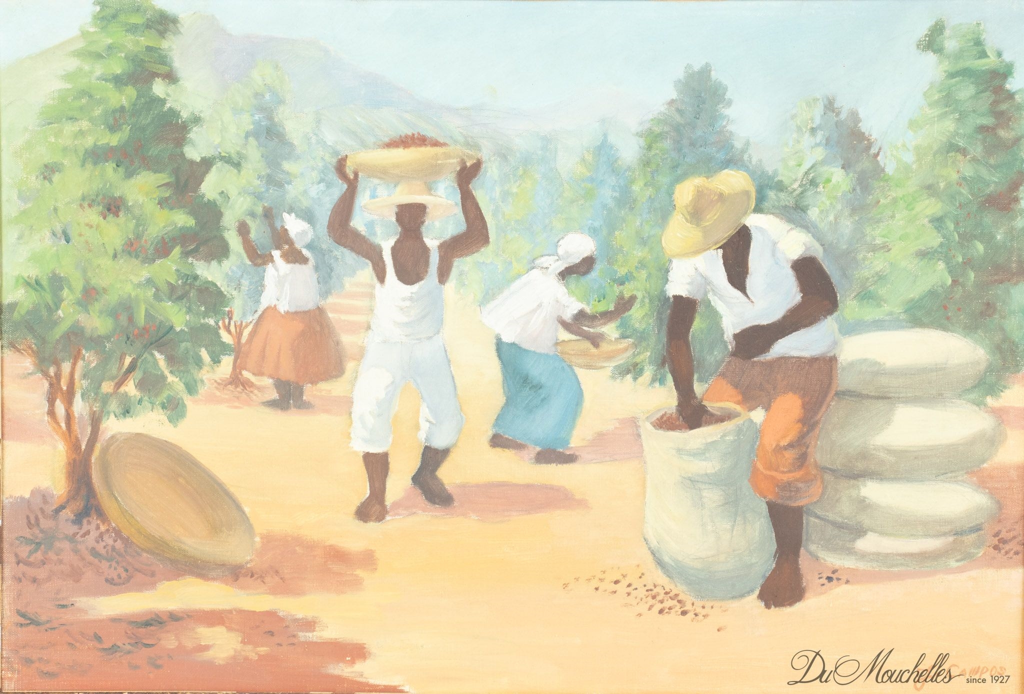 J. Campos | COFFEE HARVESTING (20) | MutualArt