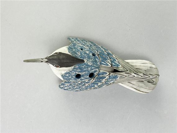 Neil Ions | ocarina in the shape of a bird | MutualArt