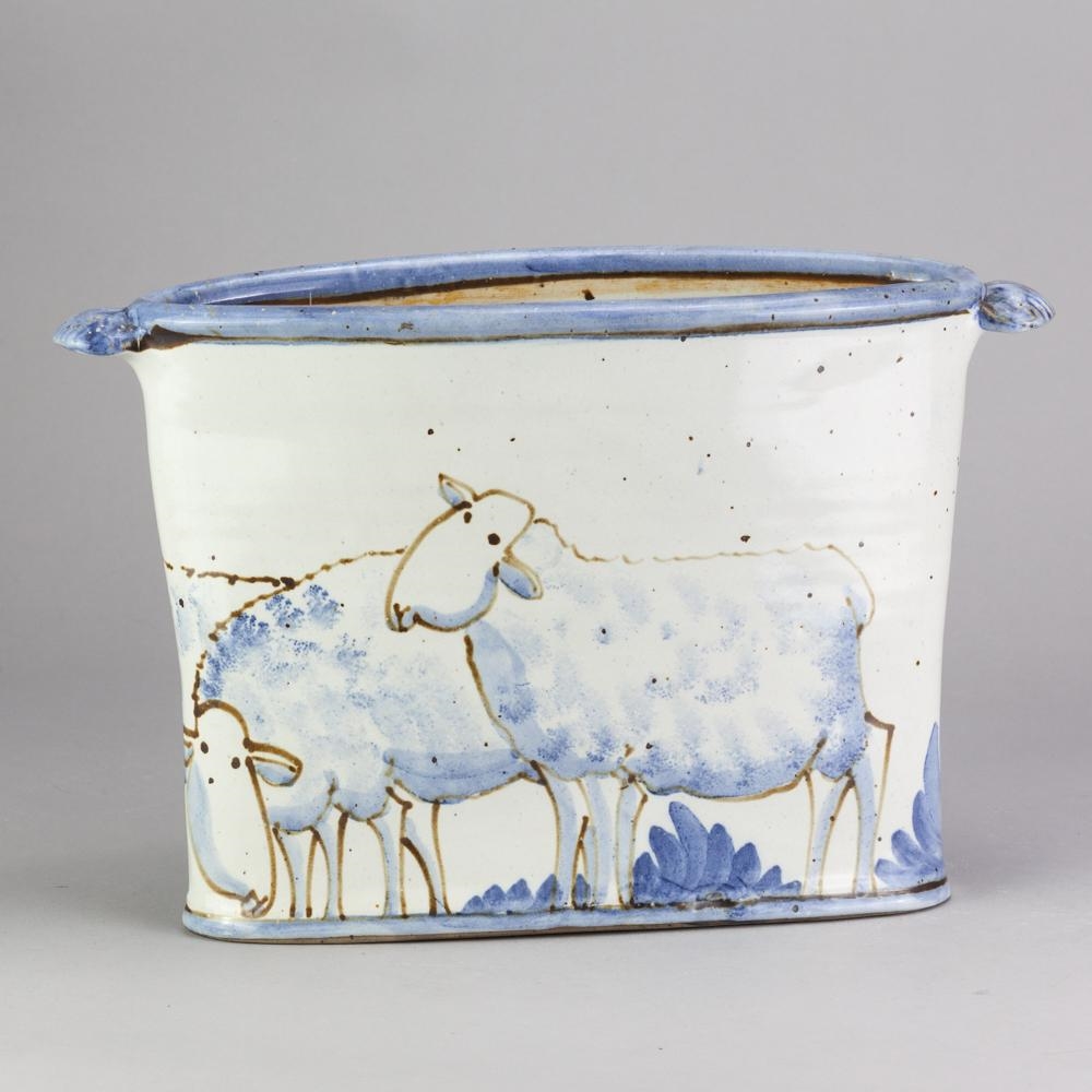 Andrew Mcgarva | oval twin handled vessel | MutualArt