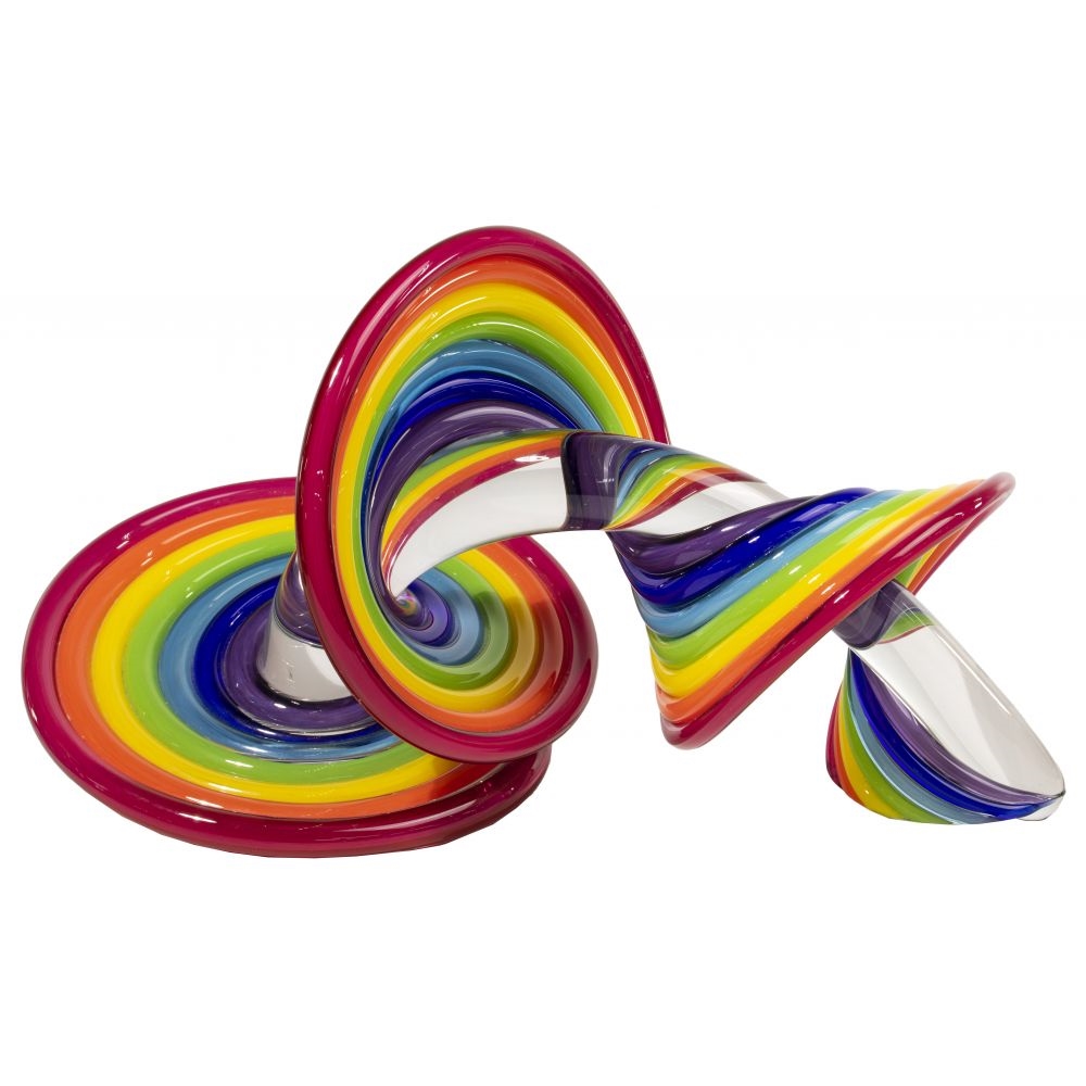 Thomas Kelley | Heechee design rainbow having seven bands of colored ...