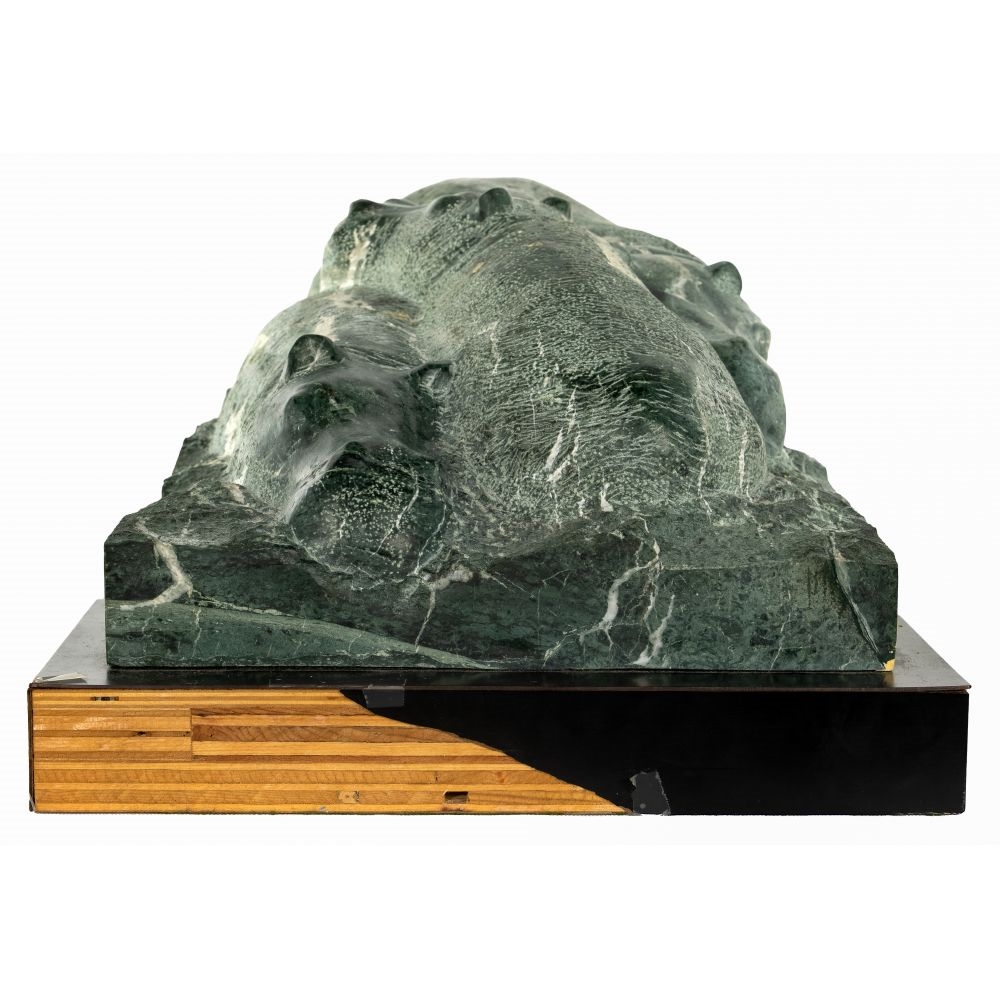 Jane Botsford Armstrong | Verde Issorie Marble Sculpture | MutualArt
