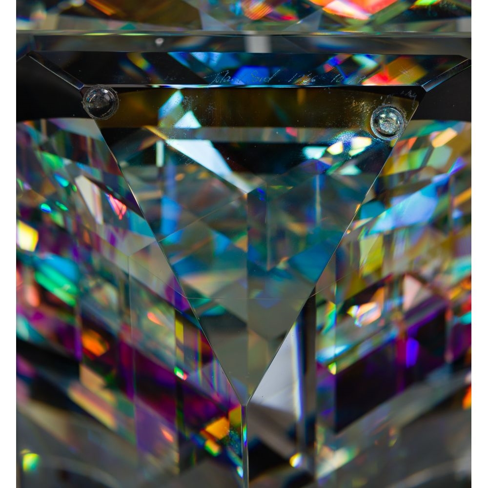 Toland Peter Sand | Split Cube Sculpture | MutualArt