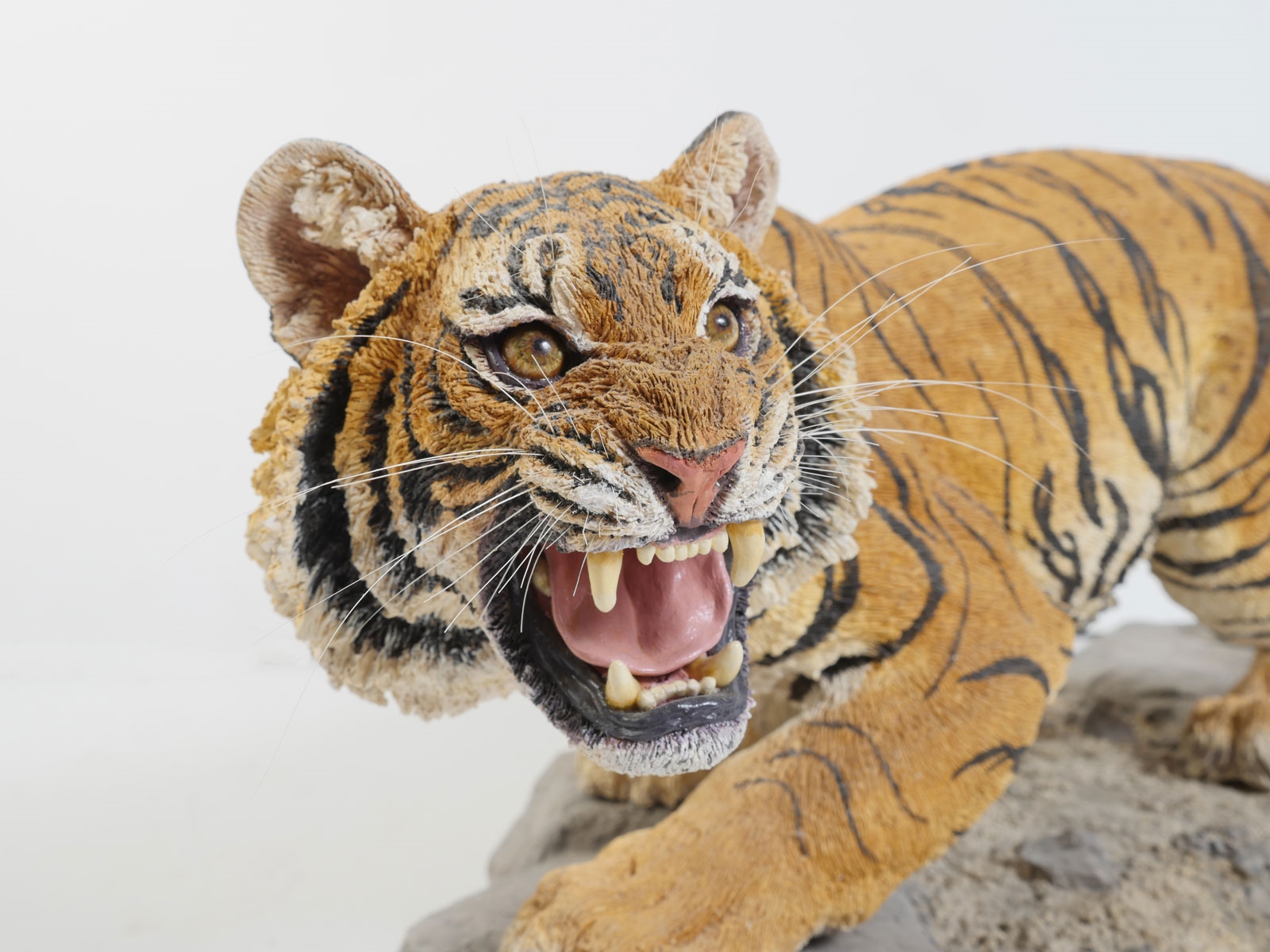 Johanna Drummond | BENGAL TIGER CLAY SCULPTURE | MutualArt