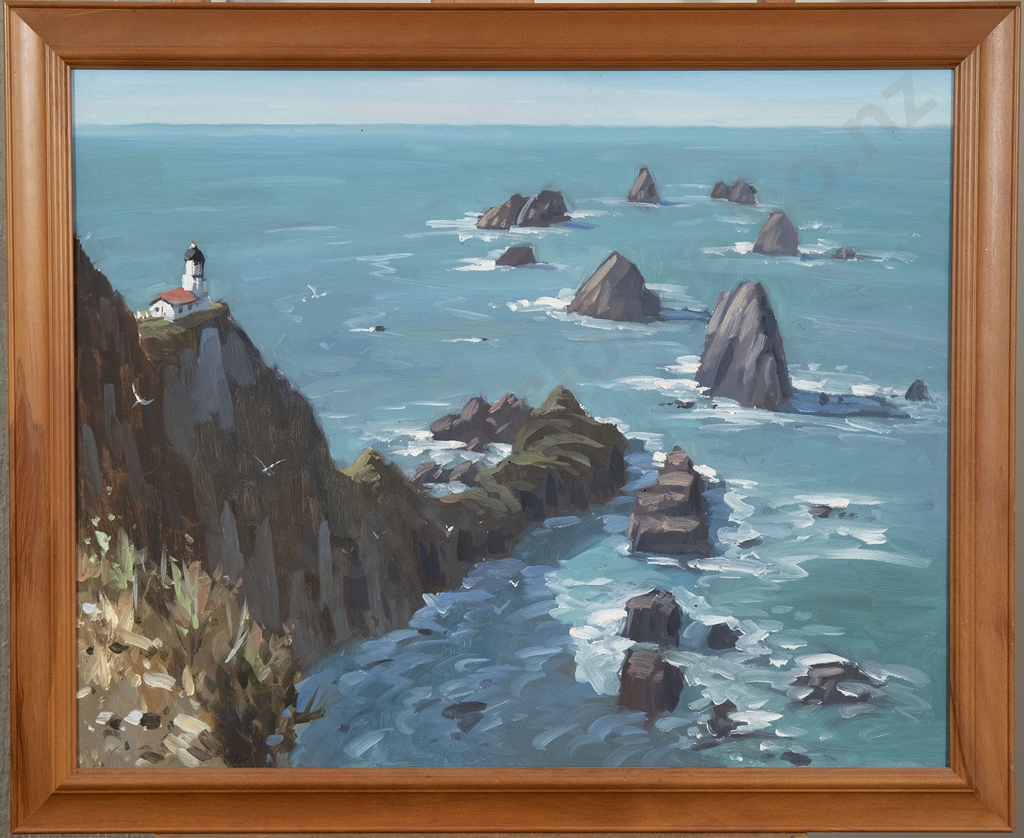 Peter Beadle | Nugget Point Lighthouse | MutualArt
