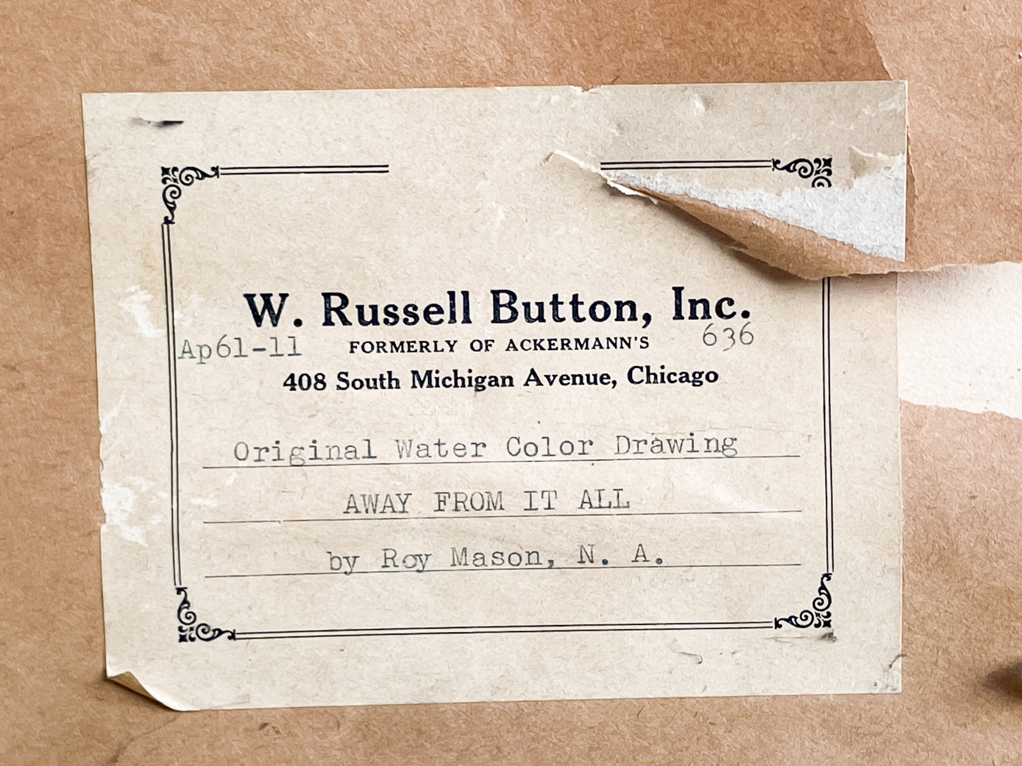 Roy M. Mason | Away From It All | MutualArt