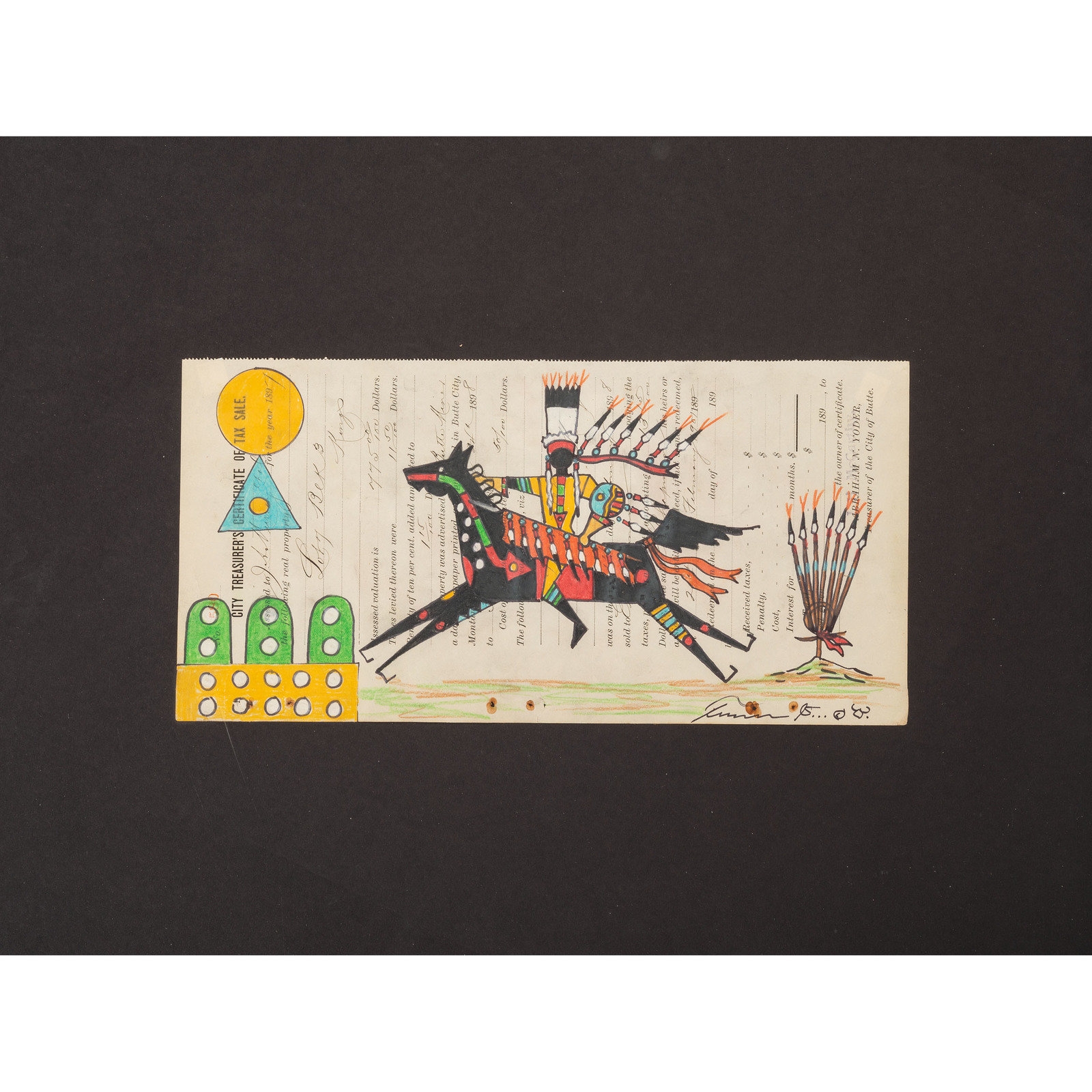 Terrance Guardipee | Blackfeet Chief | MutualArt