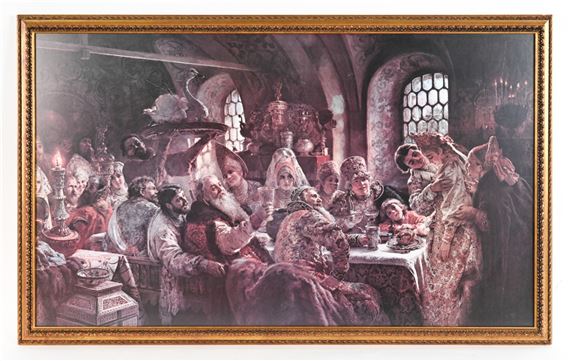 Konstantin Egorovich Makovsky | The Boyar Wedding | MutualArt