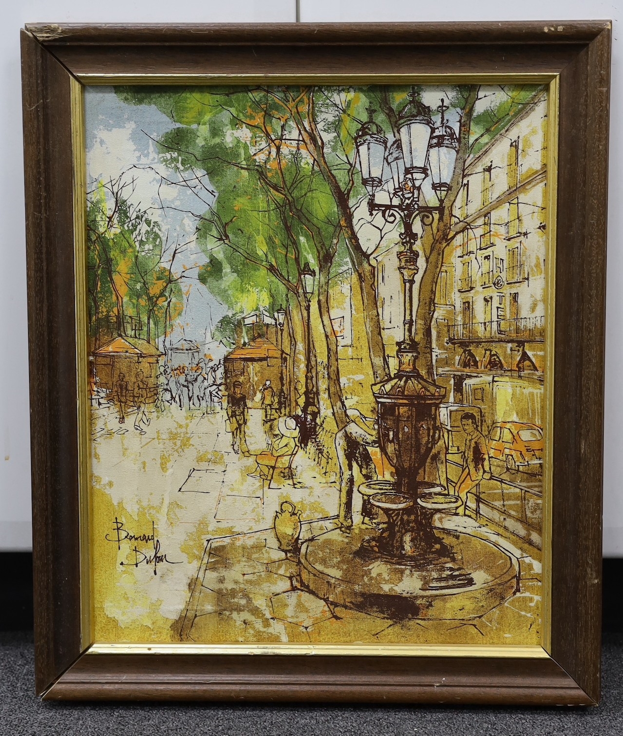 Bernard Dufour | French street scene | MutualArt